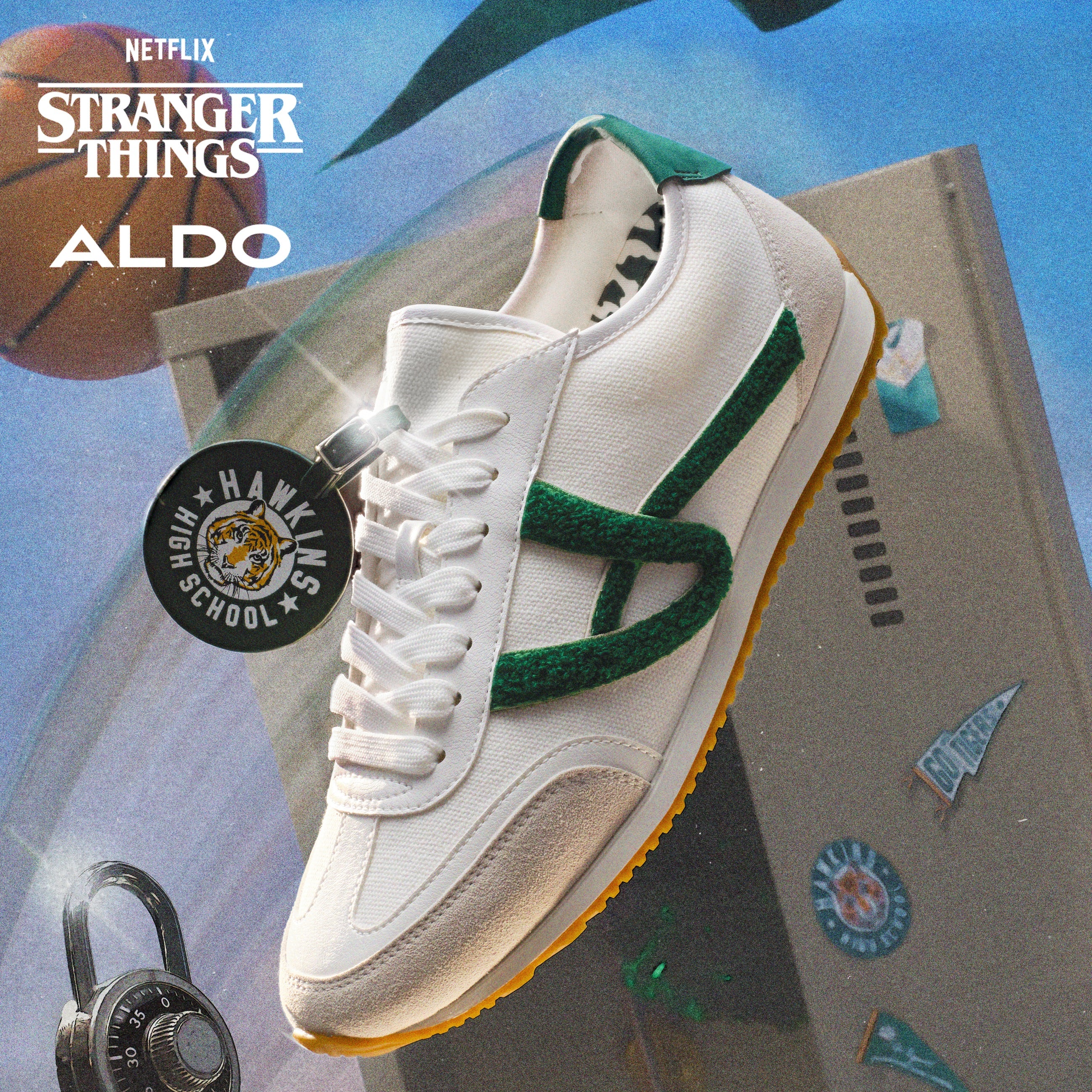 ALDO Men's White Low-Top Sneakers | Hawkinshigh – ALDO Philippines ...